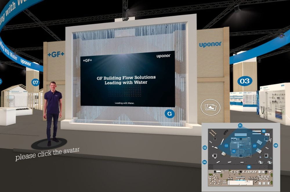 Our virtual ISH 2025 exhibition stand | Uponor