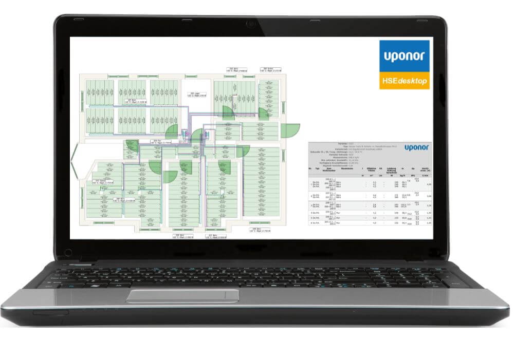 Програмне забезпечення для проєктування HSE від Uponor | Uponor