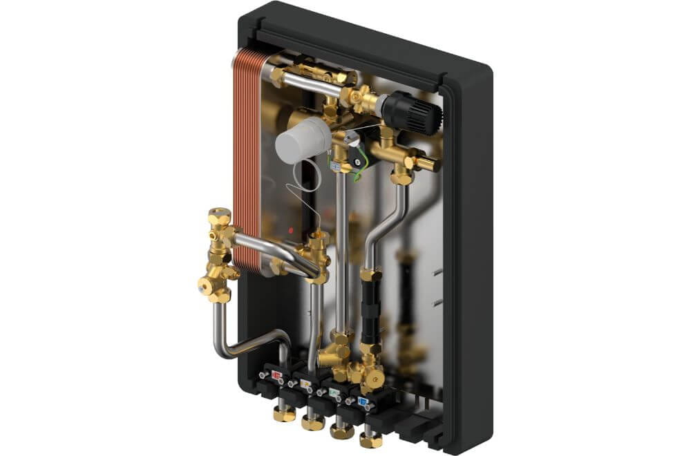 Heat interface unit for hot water | Uponor